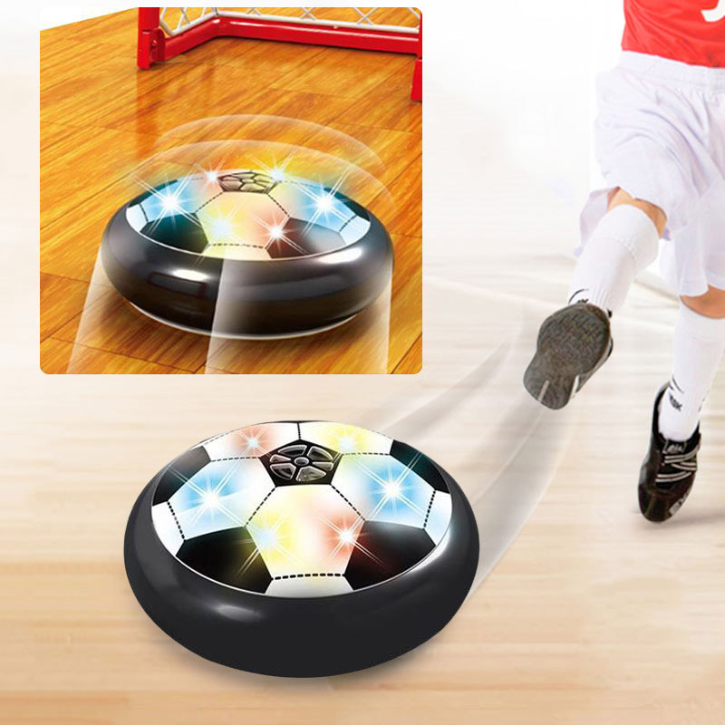 Air Power Soccer LED Lights Kids Toys Black