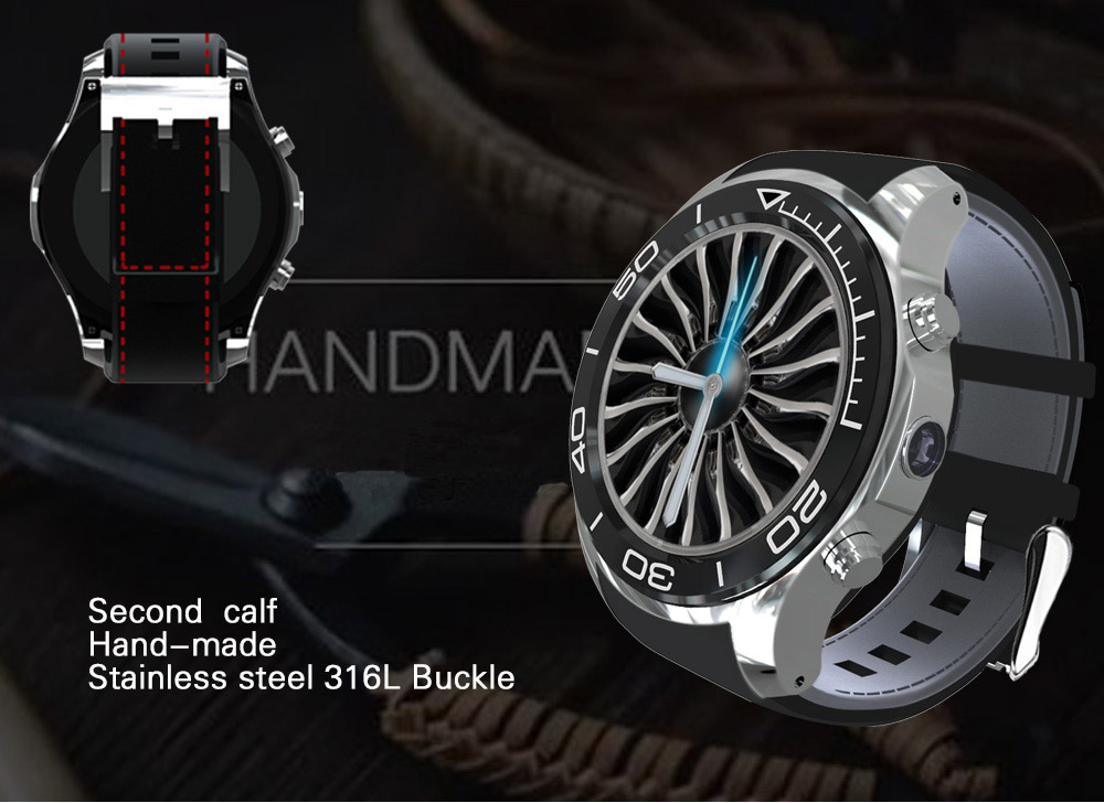 S1 Bluetooth 4.0 Smart Watch Phone Blue