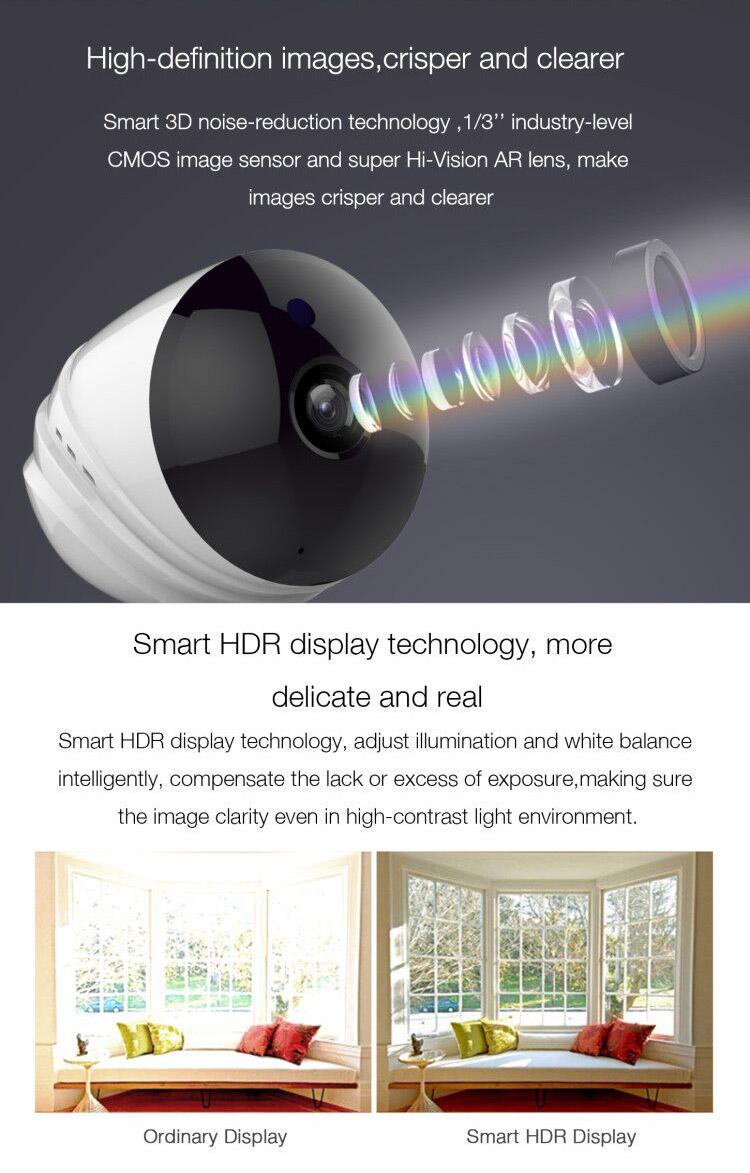 Vikcam 829 X IP Camera White