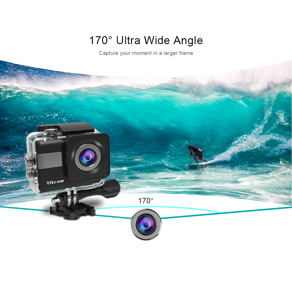 Vikcam VK-5 WIFI Action Camera Black