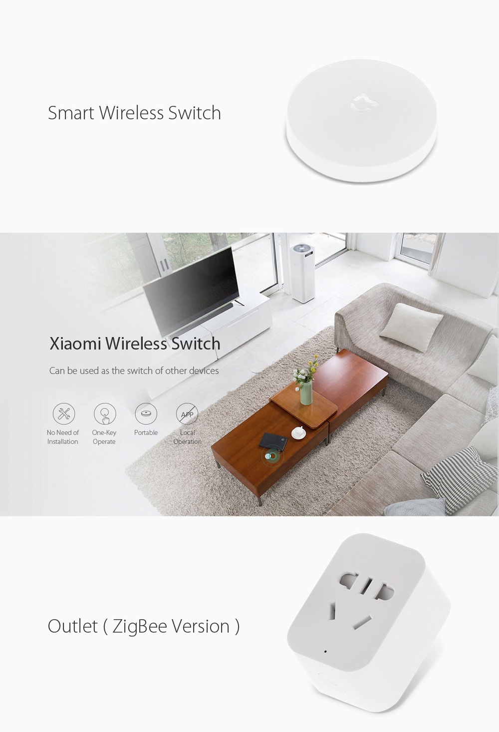 Xiaomi Smart Home Temperature Control Kit White
