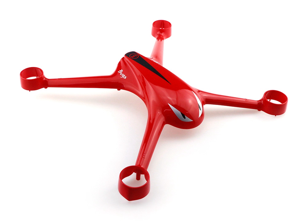 MJX Bugs 2 B2W Upper Body Shell Cover Red