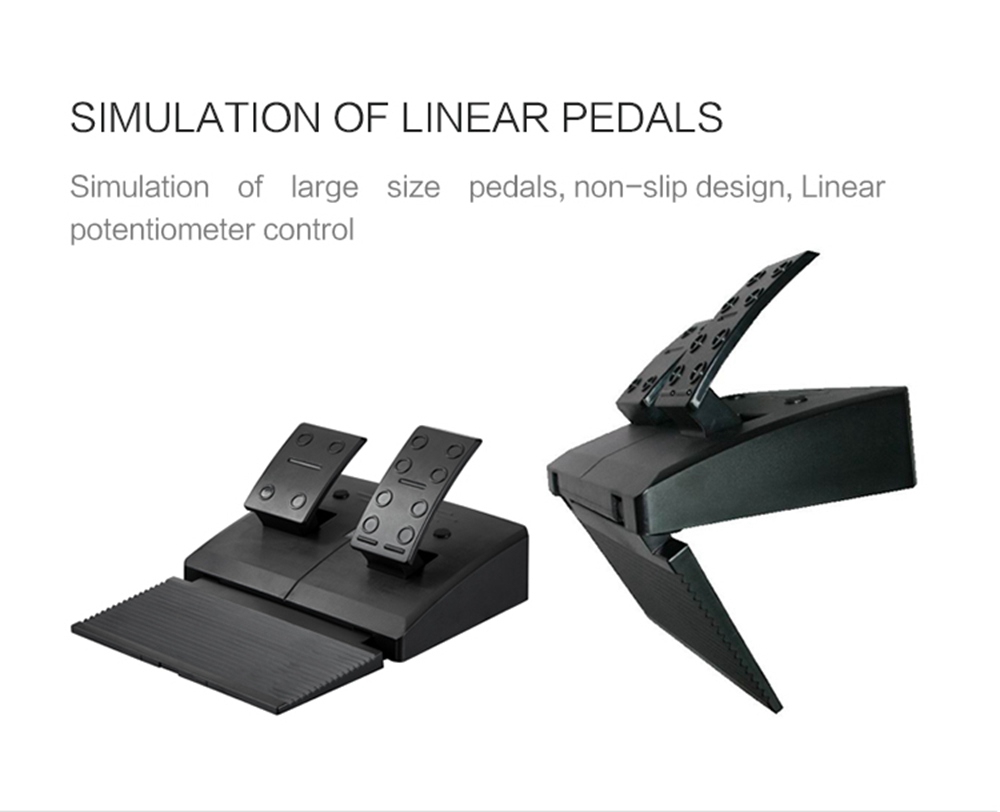 PXN-V3II Wired Racing Wheel Black