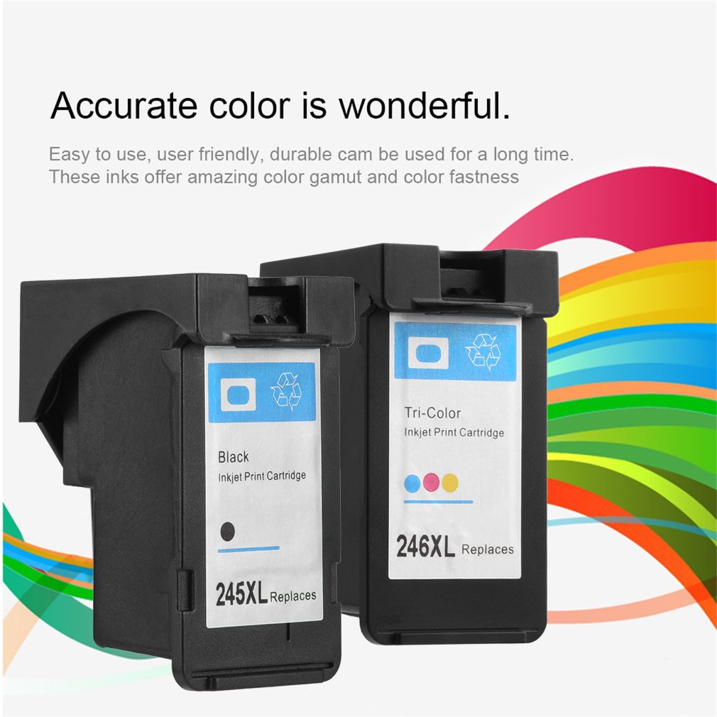 PG 245 Compatible Print Ink Cartridges for Canon 246XL 245XL