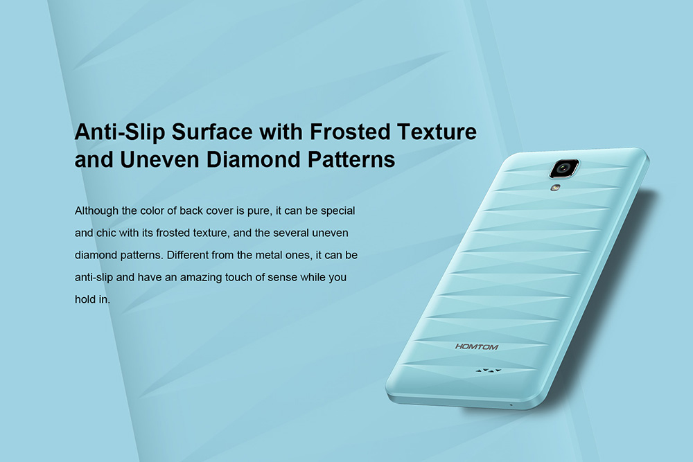 HOMTOM HT26 4.5 Inch 8GB ROM Smartphone Blue