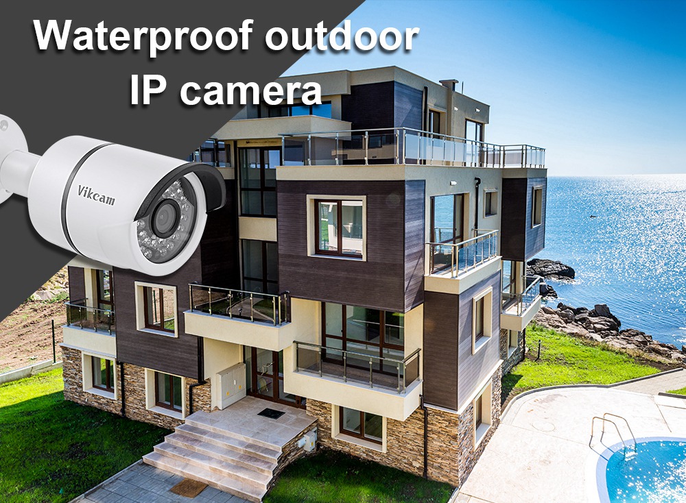 Vikcam W3 WiFi 720P IP Camera White