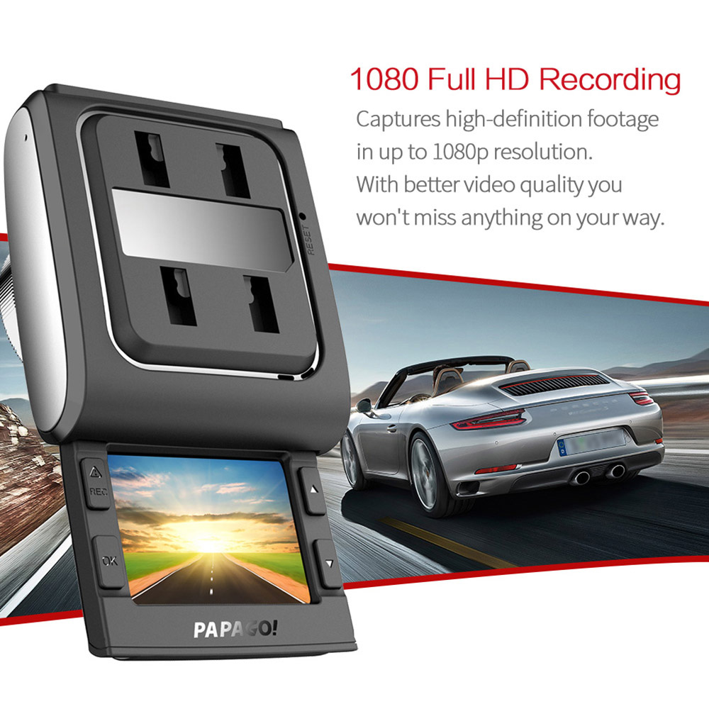 PAPAGO Gosafe 200 Car DVR Black