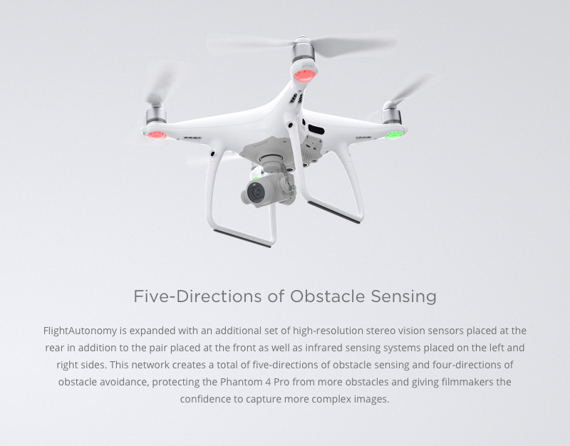 DJI Phantom 4 Pro Obsidian Drone RTF Black