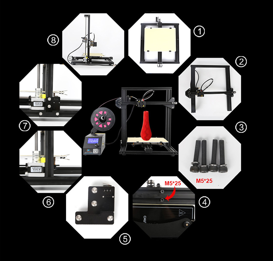 Creality 3D® CR-10 Mini DIY 3D Printer Kit