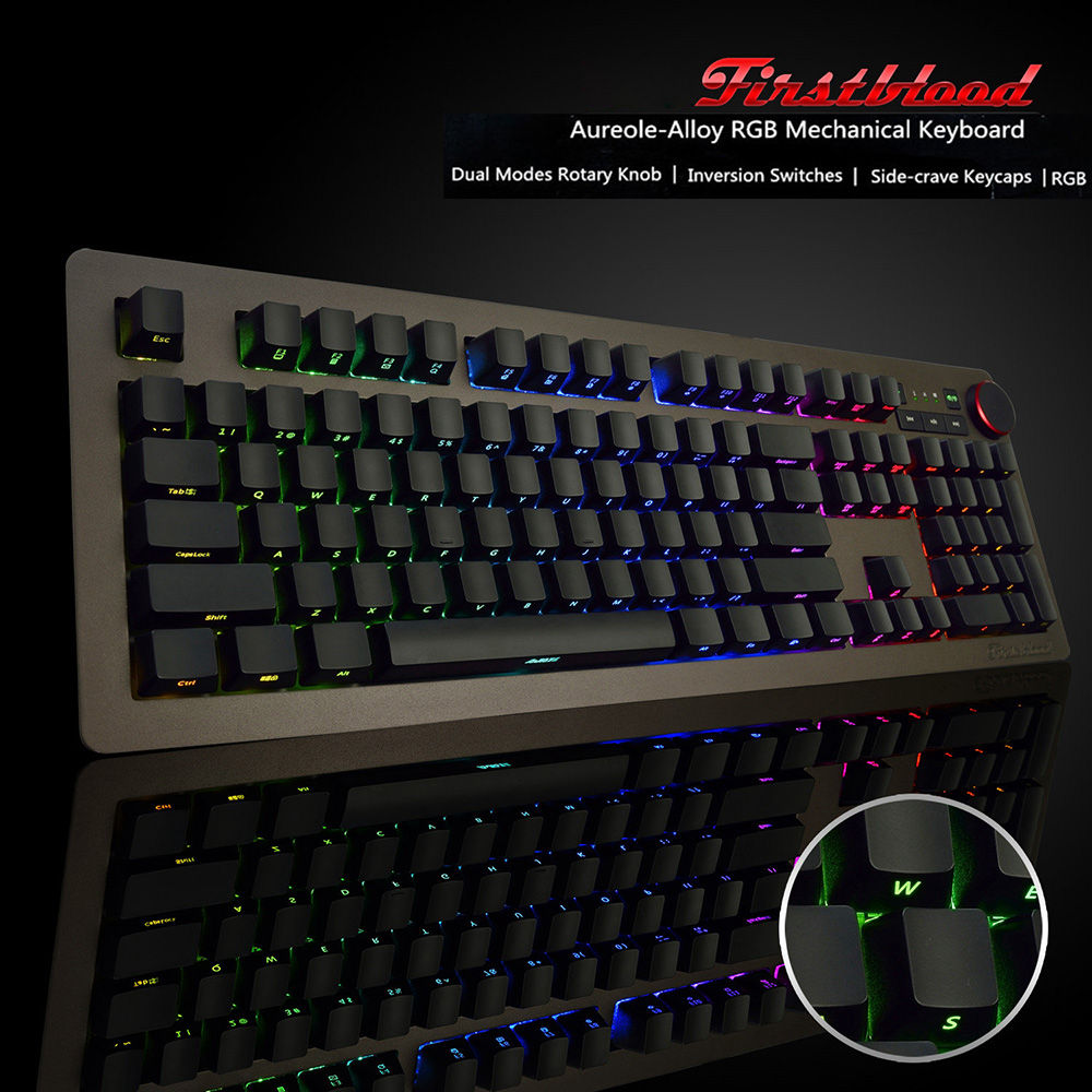 Ajazz AK60 Wired Keyboard Cherry Blue Switch