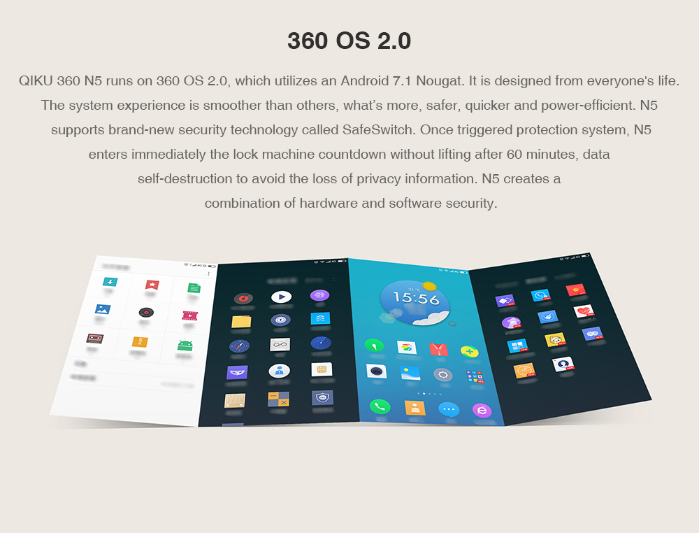 QIKU 360 N5 5.5 Inch 6GB 32GB Smartphone Black