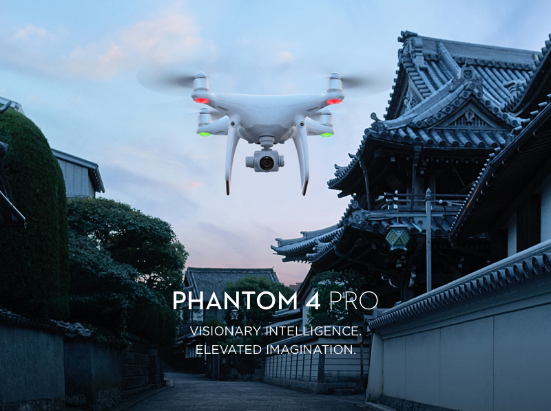 DJI Phantom 4 Pro Obsidian Drone RTF Black