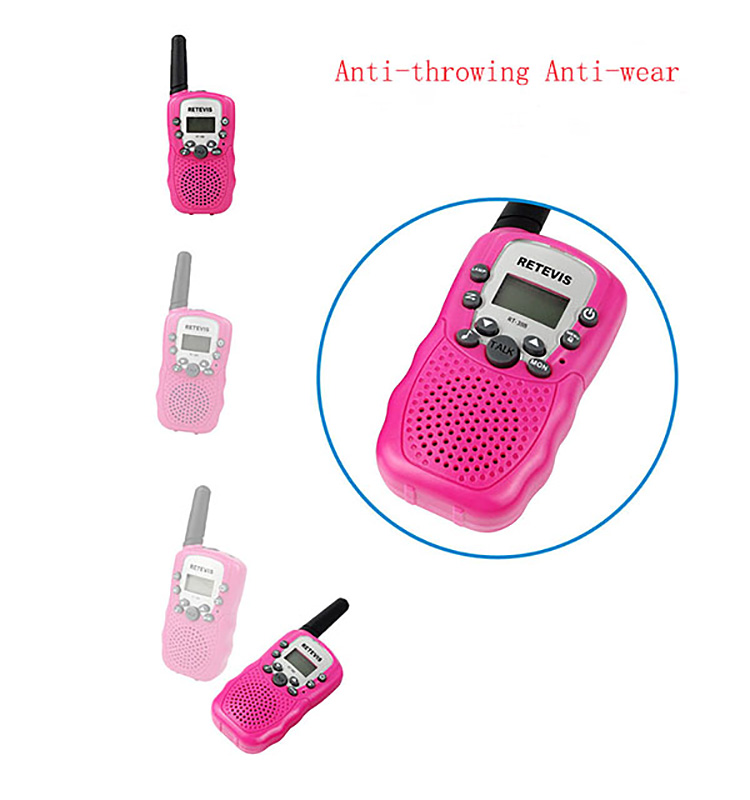 Retevis RT-388 Kids Walkie Talkie Pink