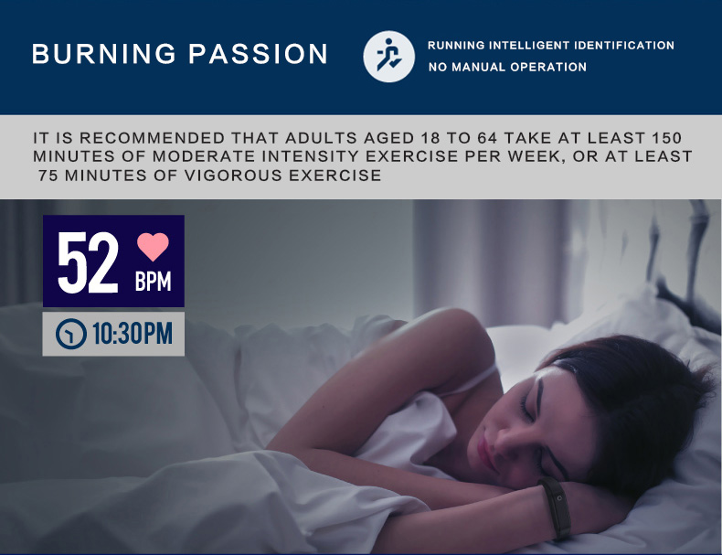 M2S PRO Smart Bracelet Deep Blue