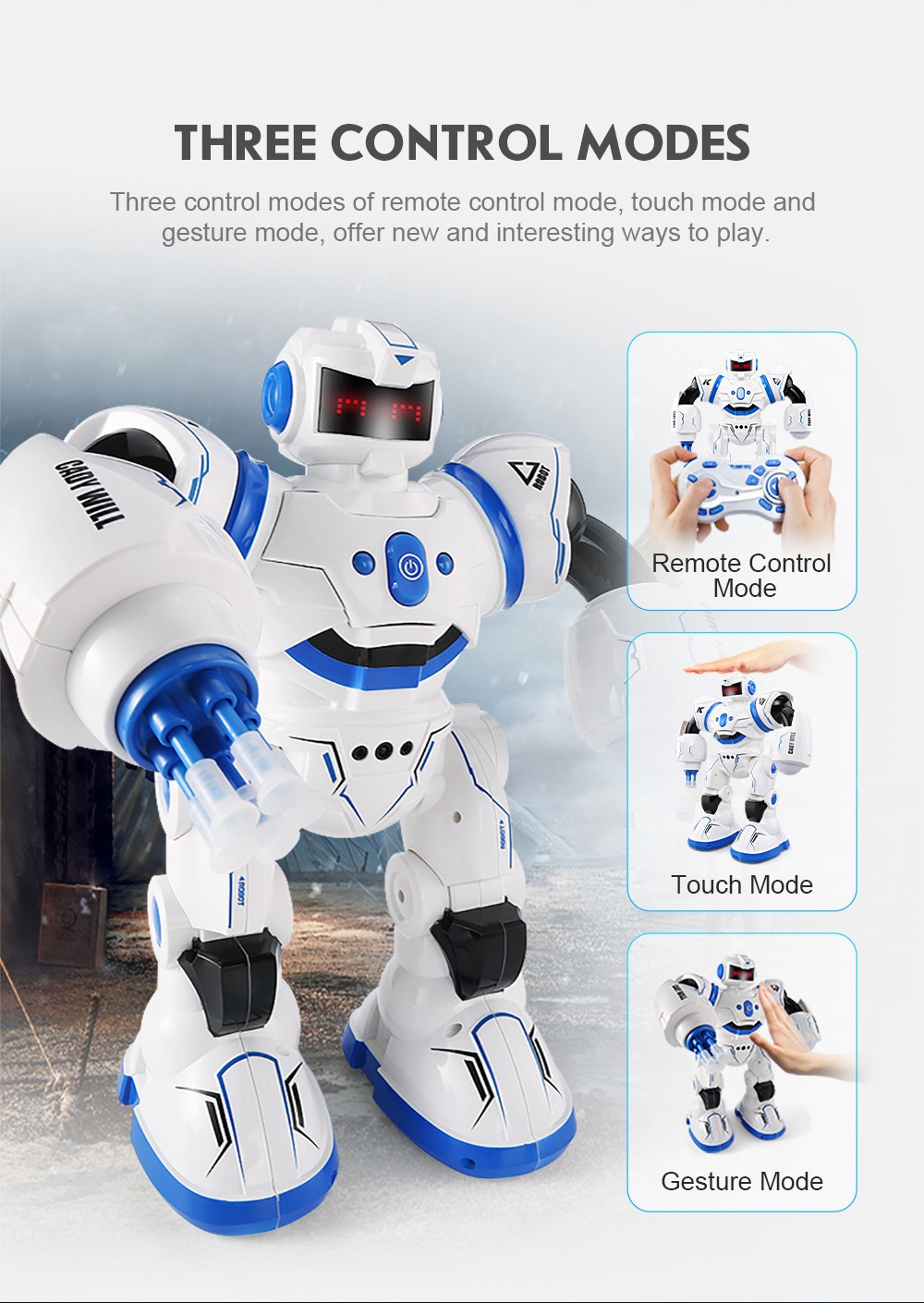 JJRC R3 CADY WILL RC Robot RTR Red