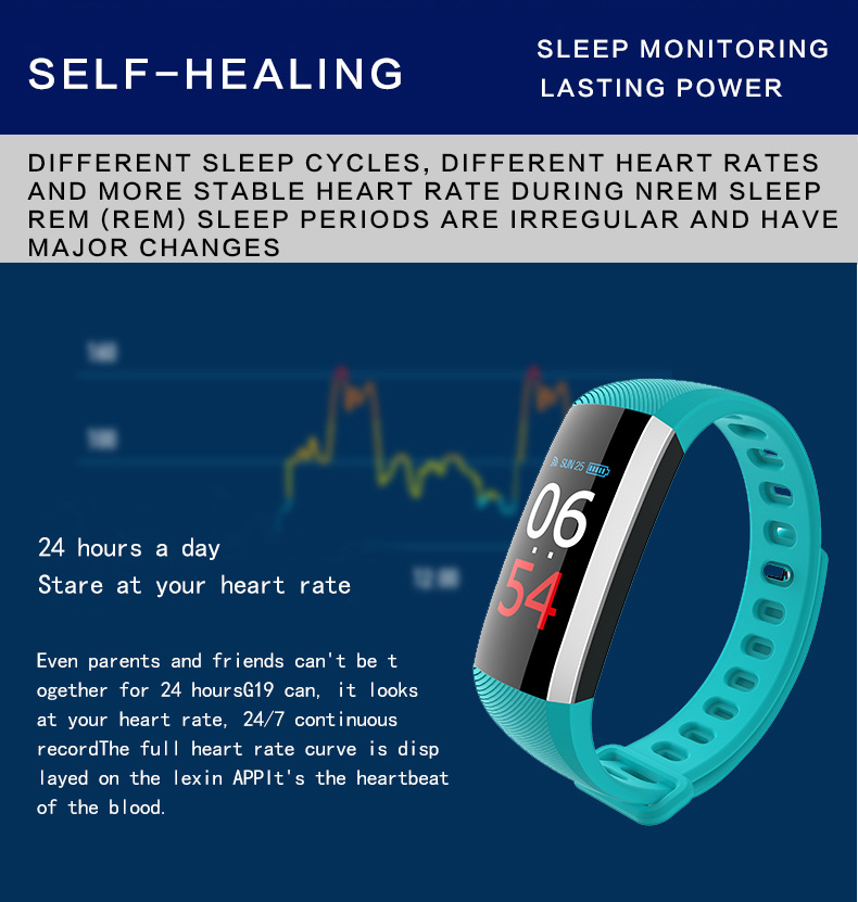 M2S PRO Smart Bracelet Deep Blue