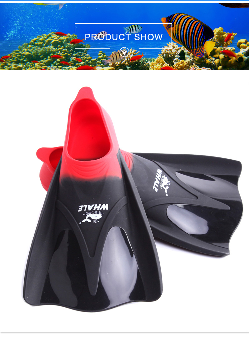 Whale FN-702 Paired Open Heel Diving Fins Flippers