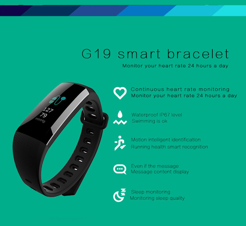 M2S PRO Smart Bracelet Deep Blue