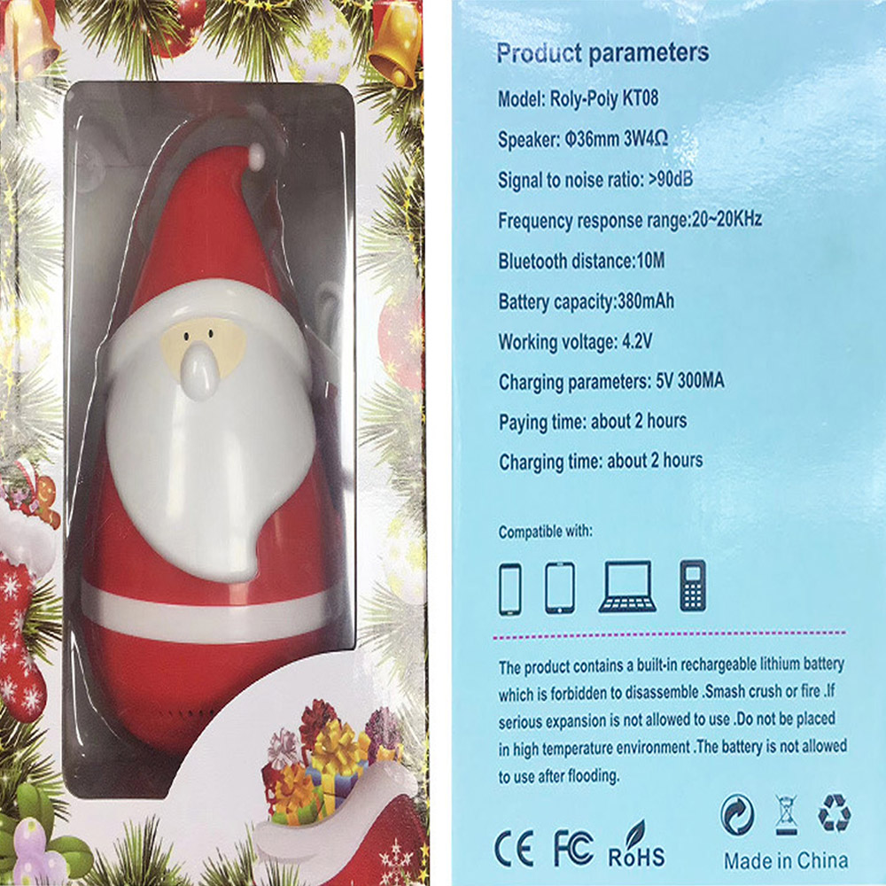 Wireless Bluetooth Santa Claus Speaker