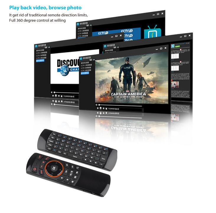 X6 6-Axis Gyro 2.4G Air Mouse