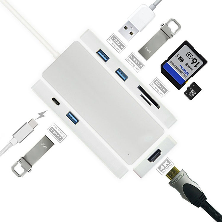 T1 Type-C 3.1 Hub USB-C Transfer Splitter