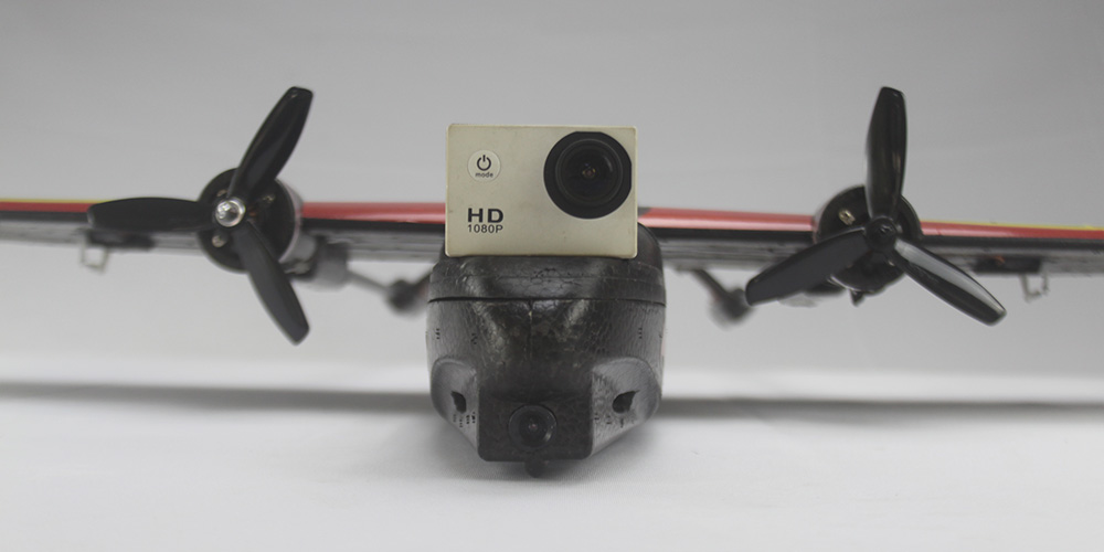 E-DO SKY HAWK-V2 RC Airplane Black KIT