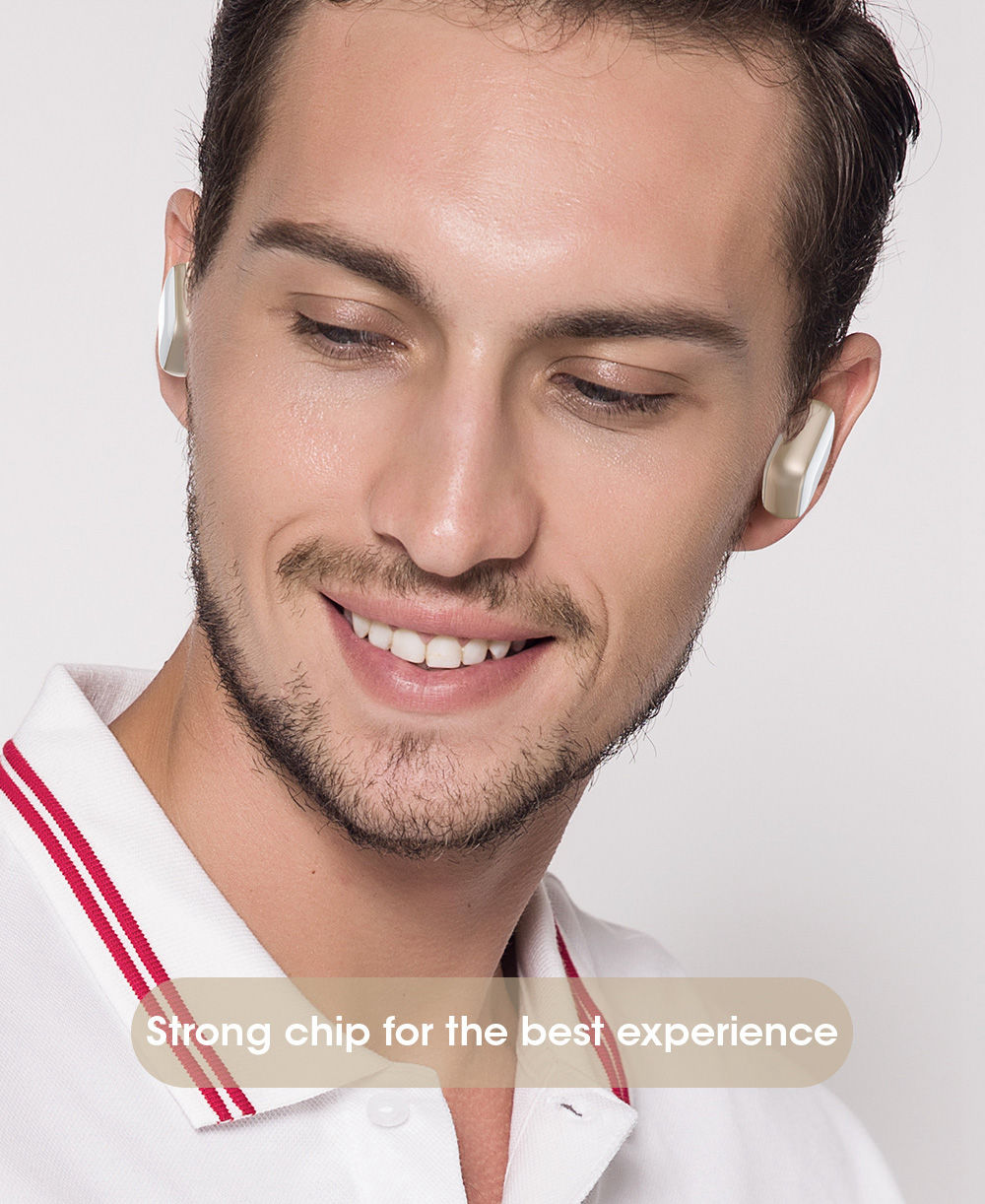 Dacom GF8 TWS Wireless Bluetooth Headphones with Mic White