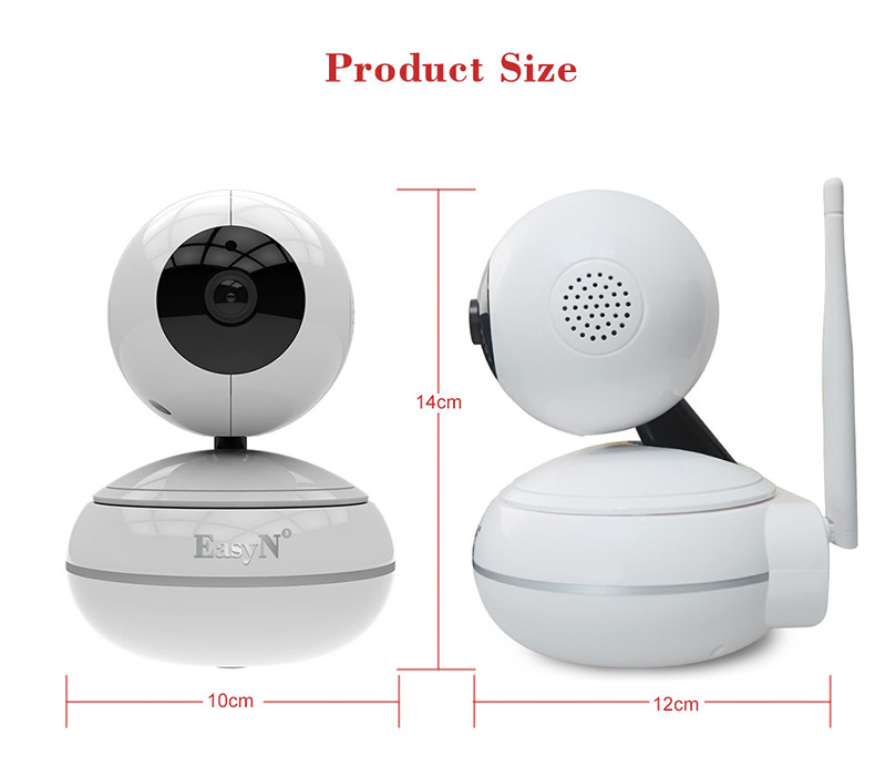EasyN A163W 1080P WiFi IP Camera White