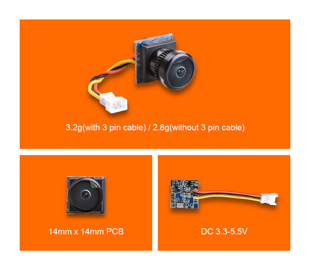 RunCam Nano 650TVL FPV Camera PAL