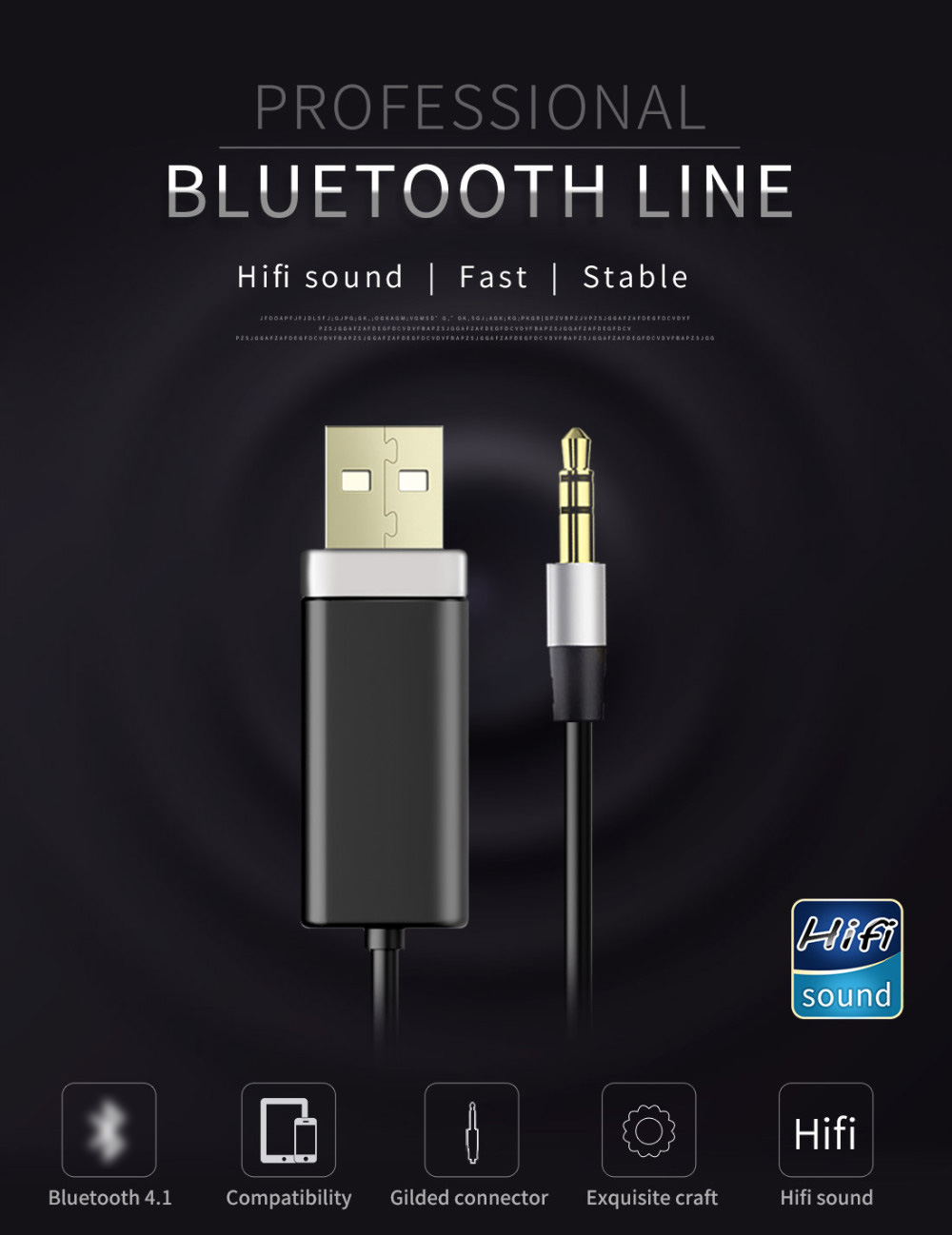 Bluedio BL Bluetooth Audio Music Receiver