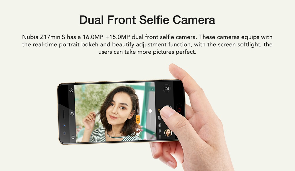 ZTE Nubia Z17miniS 5.2 Inch 6GB 64GB Smartphone Navy Blue