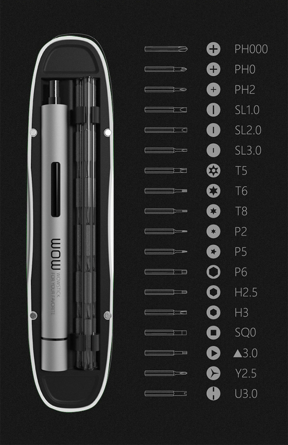Xiaomi Wowstick 1fs 19in1 Electric Screwdriver Set