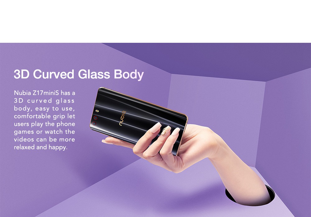 ZTE Nubia Z17miniS 5.2 Inch 6GB 64GB Smartphone Black Gold