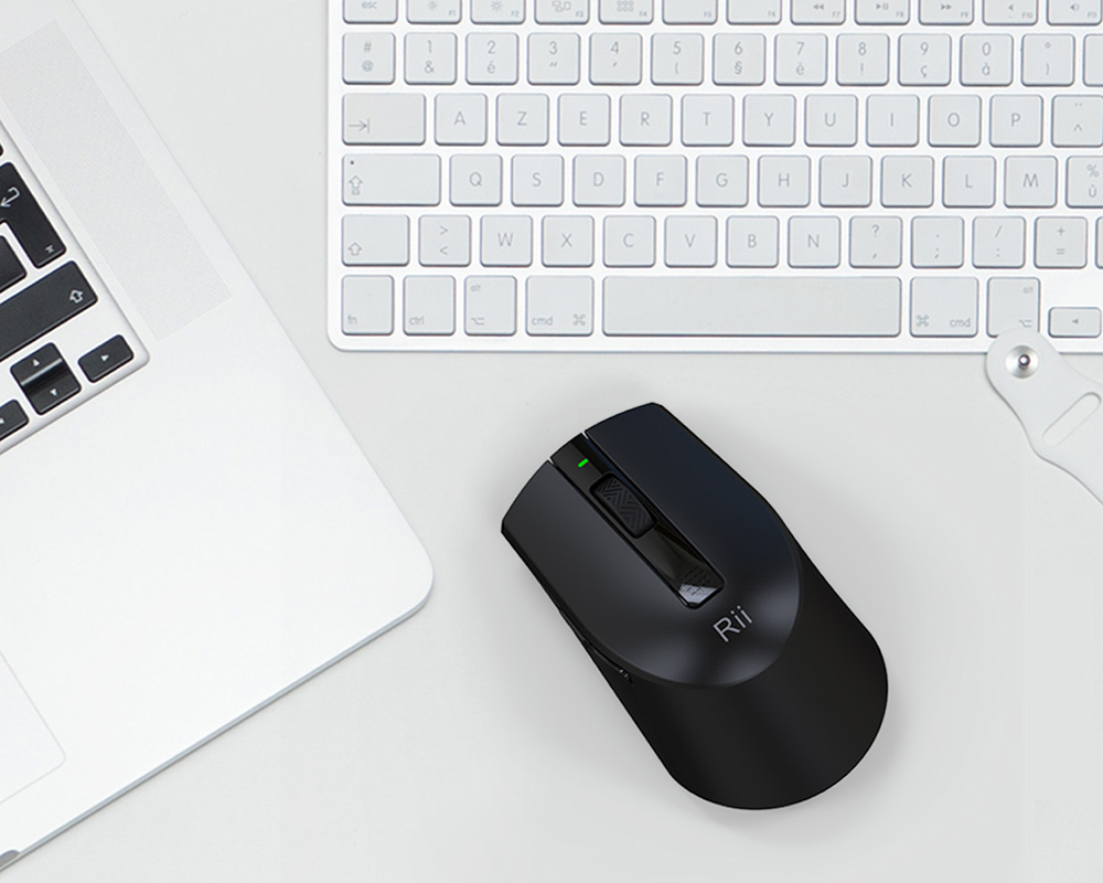 Rii M08 Wireless Mouse 2.4GHz 3200 DPI USB Nano Receiver