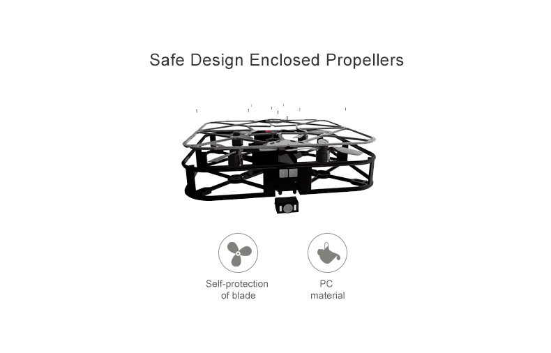 AEE Sparrow 360 WIFI FPV Selfie Drone BNF Black