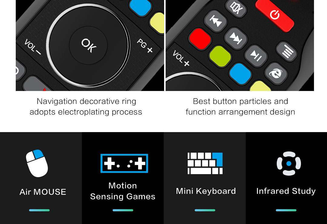 G7 6-Axis Gyro 2.4G Wireless Air Mouse
