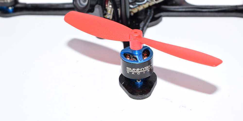 Aurora RC A100 Micro FPV Racing Drone Frsky Receiver BNF