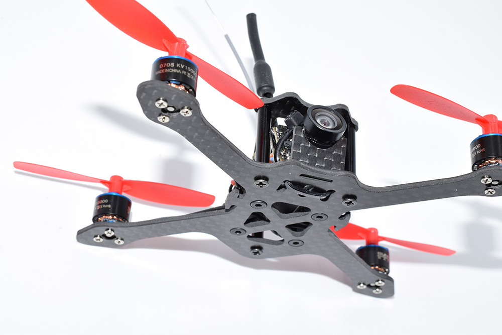 Aurora RC A100 Micro FPV Racing Drone Frsky Receiver BNF