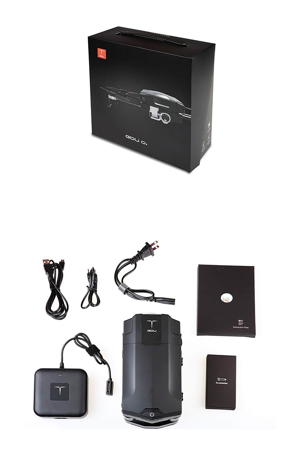 GDU O2 WIFI FPV Foldable Drone RTF Black