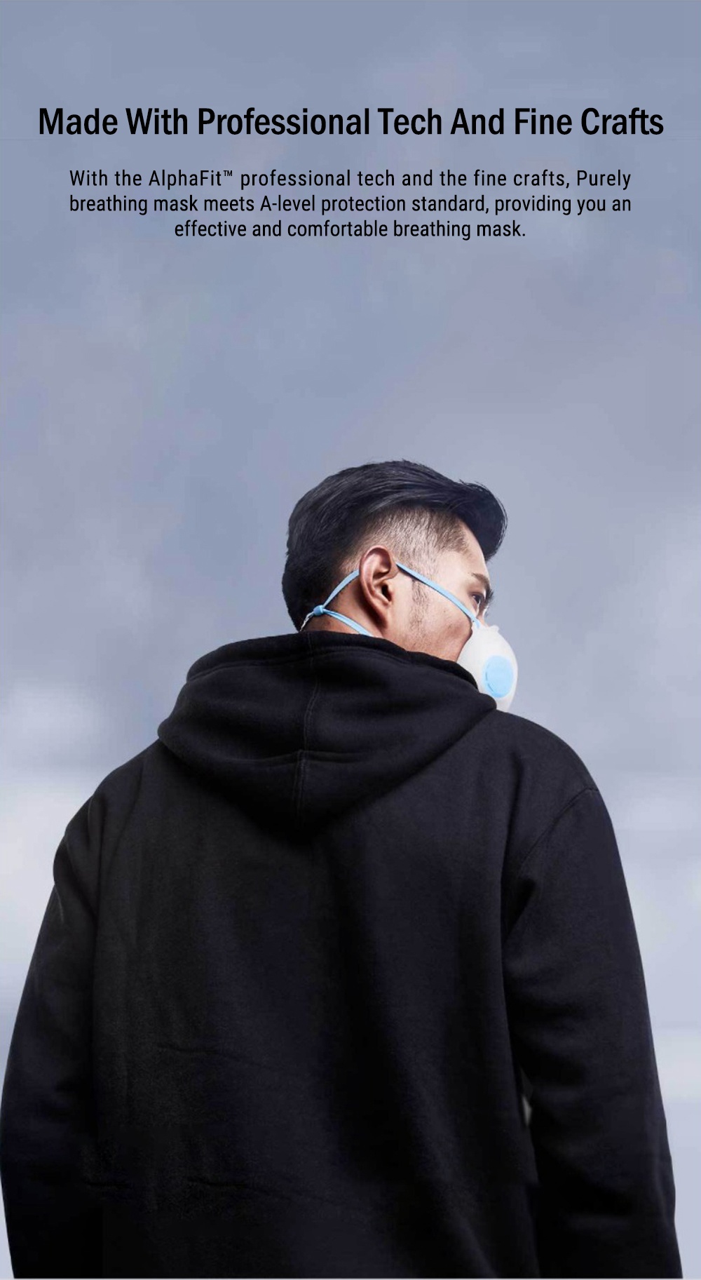 Xiaomi Mijia Purely Breathing Mask Resilient Ventilate