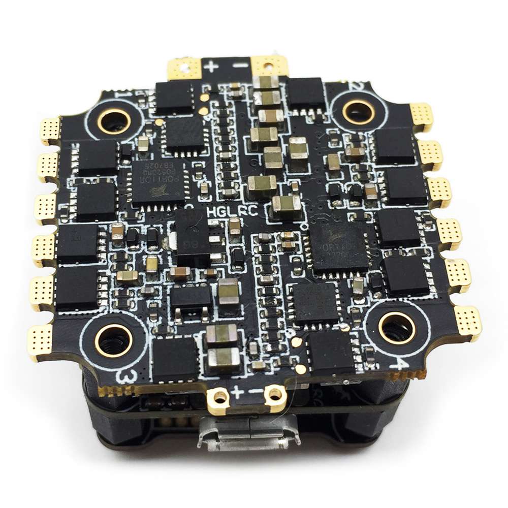 HGLRC XJB F428-TX20 F4 Flight Control Board with 28A ESC Transmitter