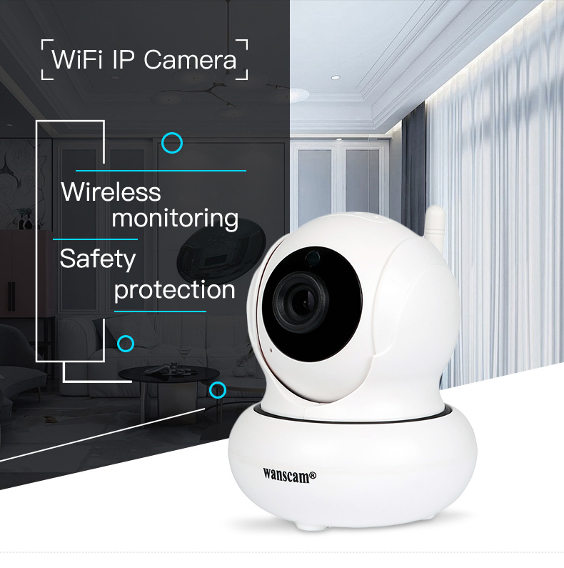 Wanscam HW0021 WiFi 720P IP Camera White
