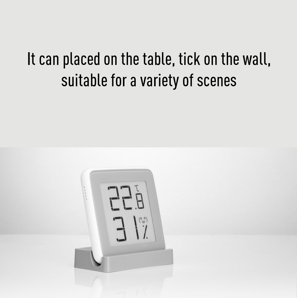 Xiaomi Miaomiaoce Digital Thermometer Hygrometer White