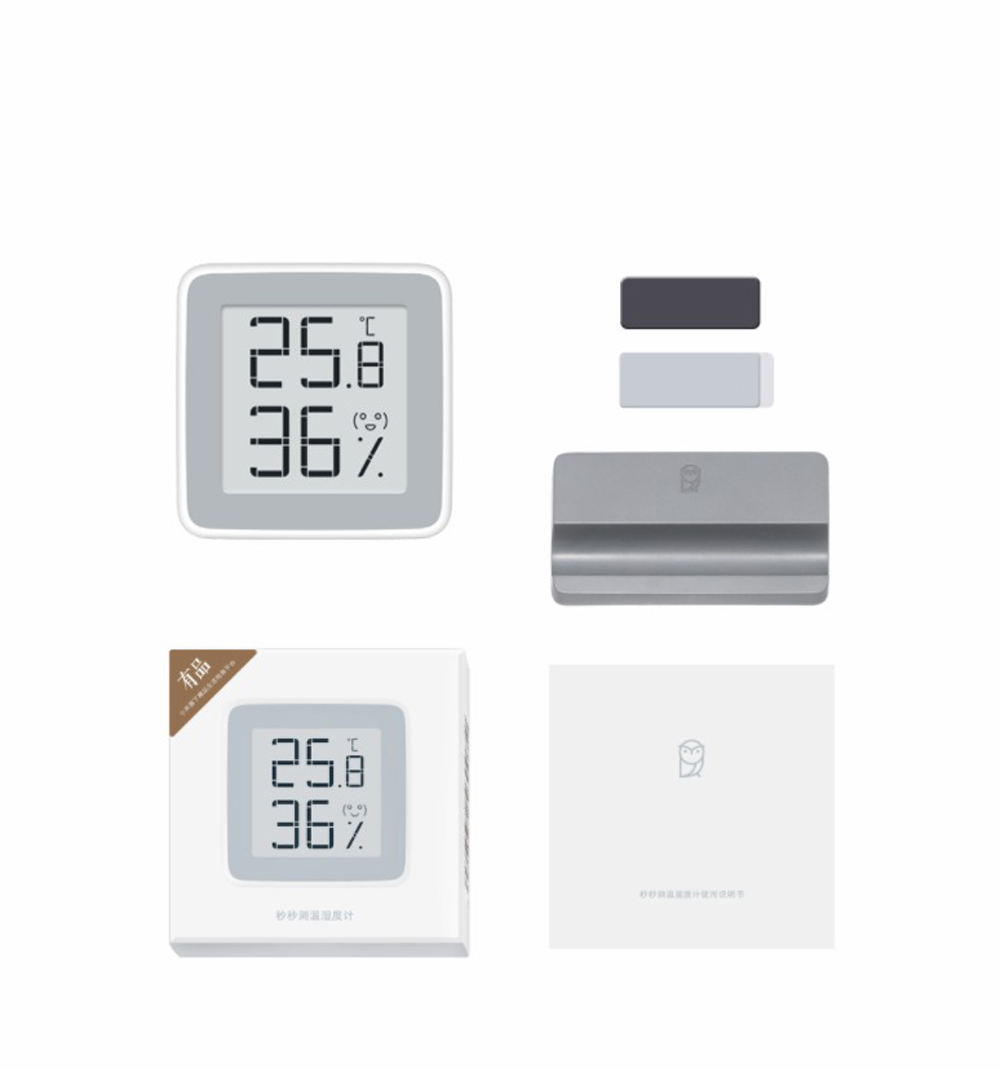 Xiaomi Miaomiaoce Digital Thermometer Hygrometer White
