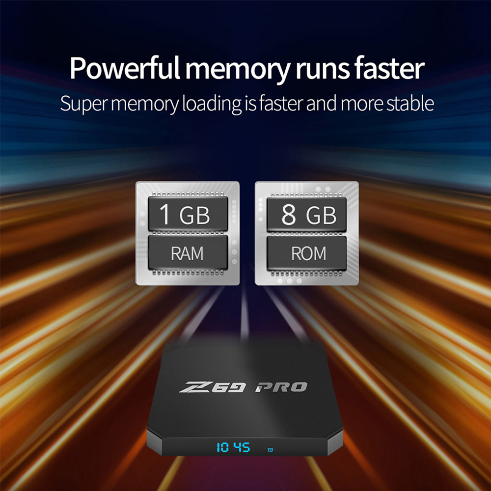 Z69 PRO Android 7.1.2 Amlogic S905W 1GB/8GB TV Box