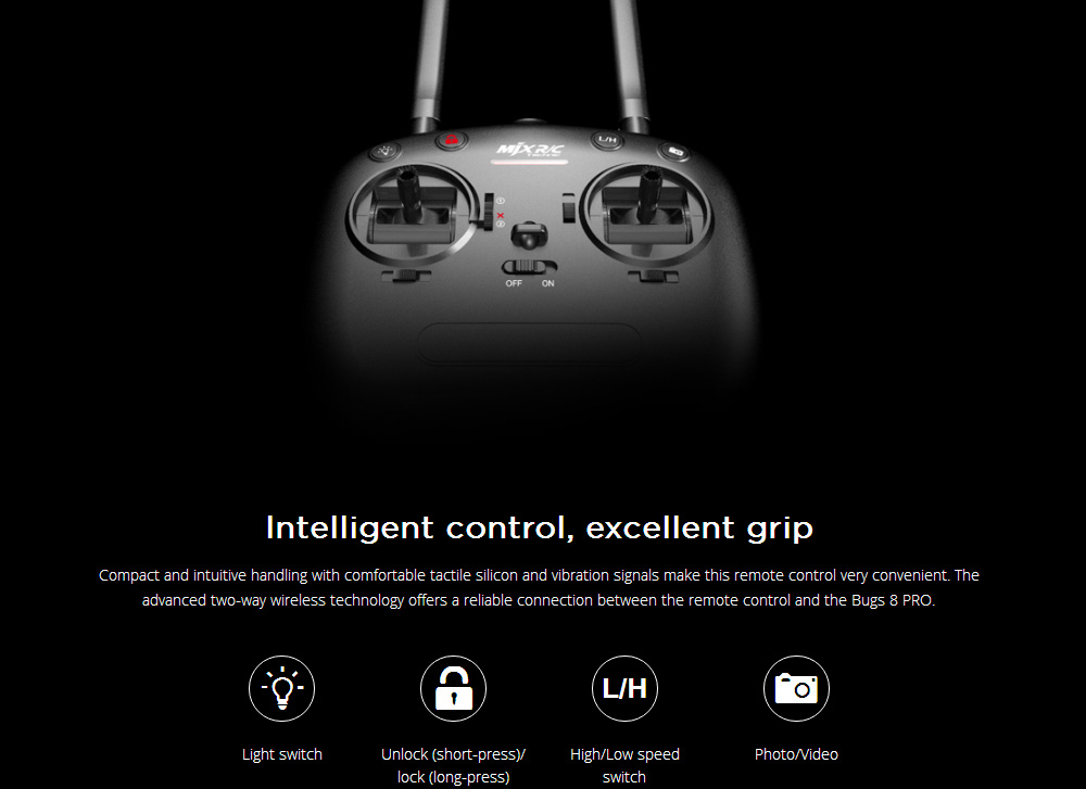 MJX Bugs 8 B8PRO Brushless RC Quadcopter