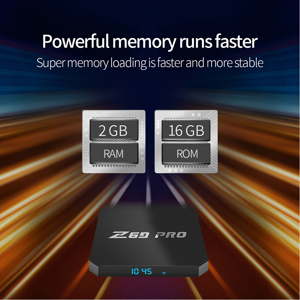 Z69 PRO Android 7.1.2 Amlogic S905W 2GB/16GB TV Box