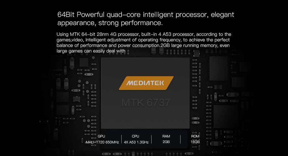 AllCall Atom 5.2 Inch 2GB 16GB Smartphone Gold