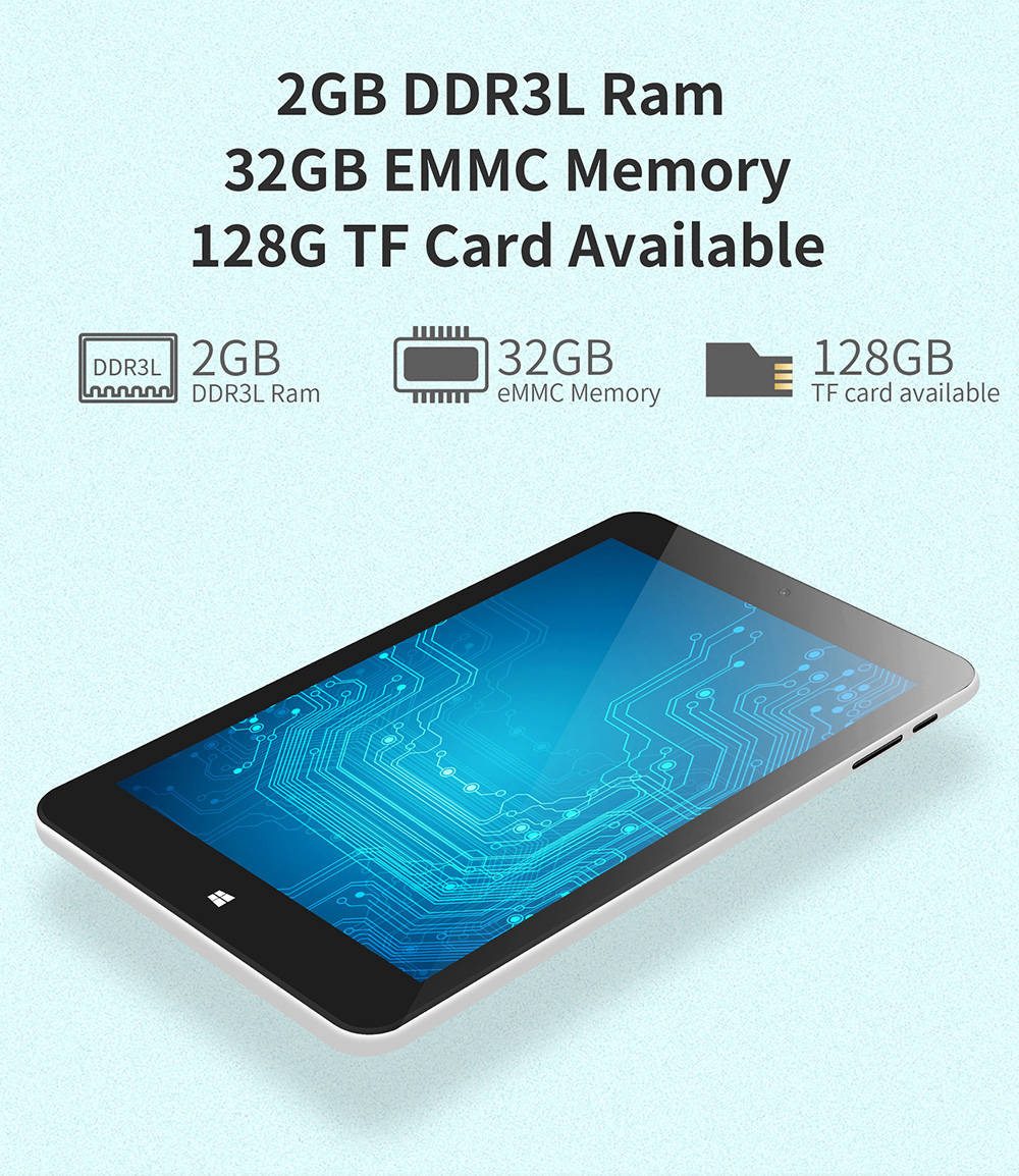 Jumper EZpad Mini 4S Tablet PC 2GB 32GB Black Silver