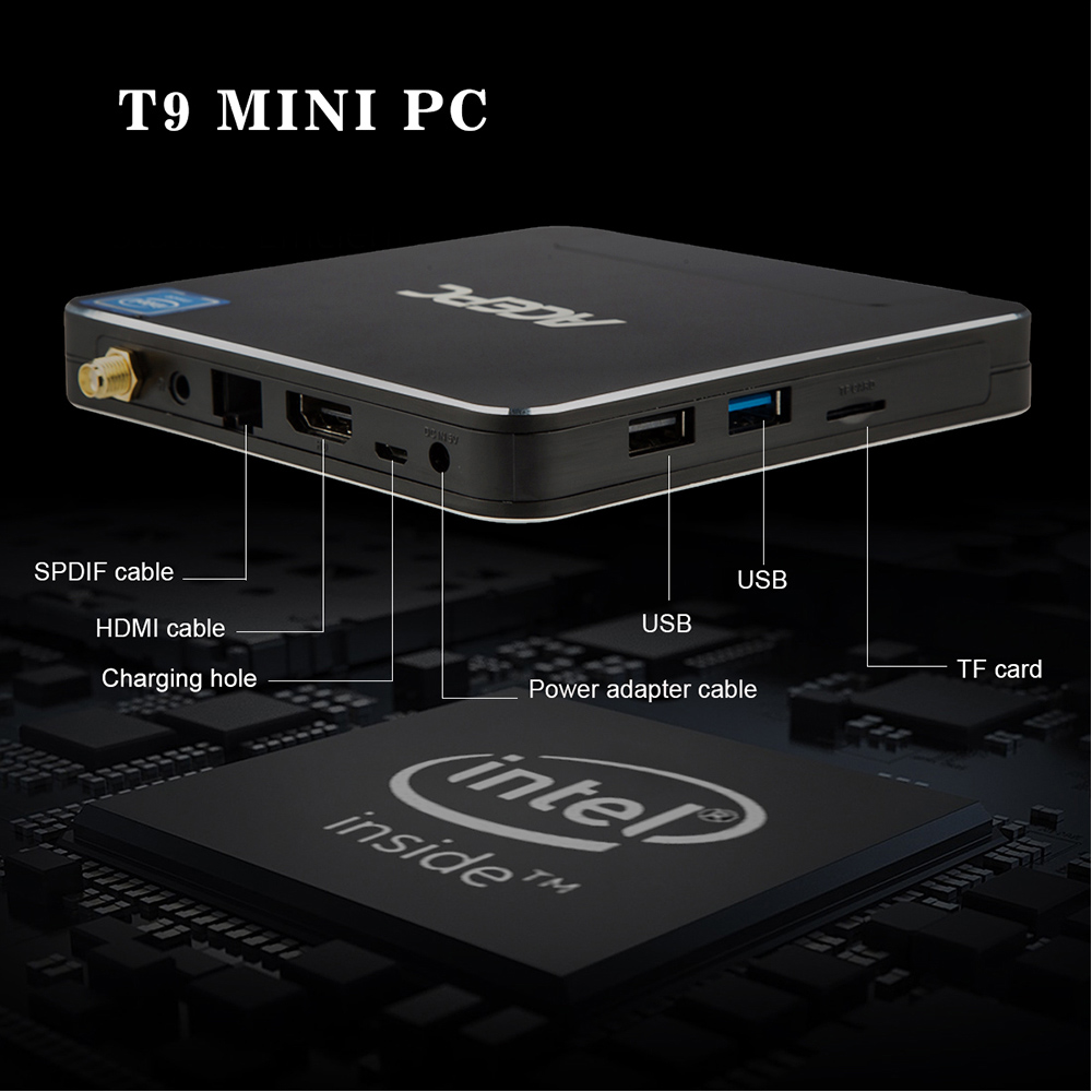 ACEPC T9 4GB/32GB Intel Atom x5-Z8350 Mini PC